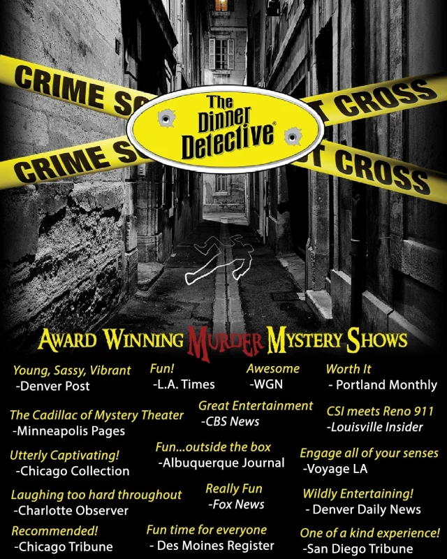 The Dinner Detective True Crime Mystery Dinner Show